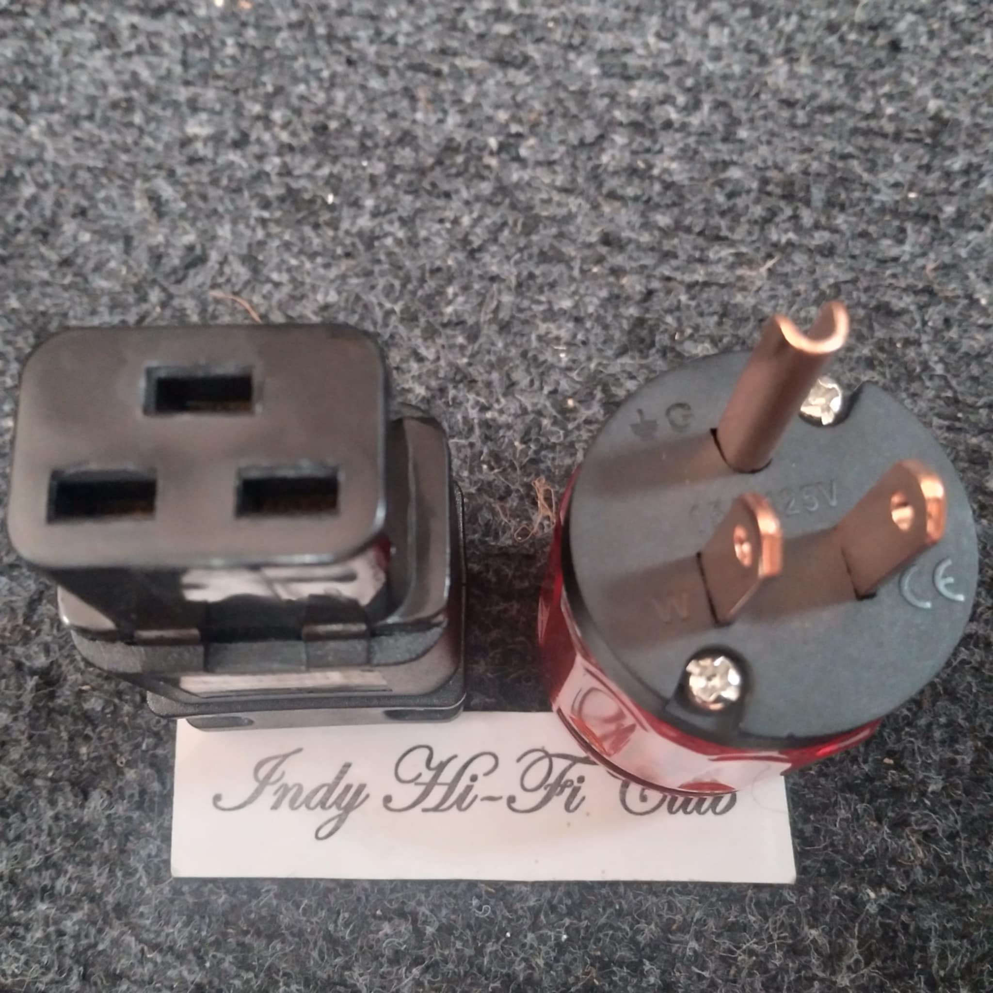 สายไฟ C19 Phelps Dodge ท้าย 20 Amp (C19) สำหรับเครื่องกรองไฟ Clef power ...