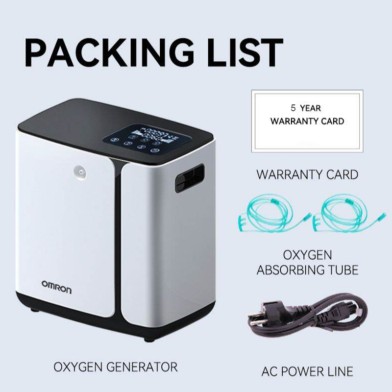 Omron Oxygen Concentrator ขนาด 8 ลิตร สมาร์ทเตอร์บ้านออกซิเจนเครื่อง ...