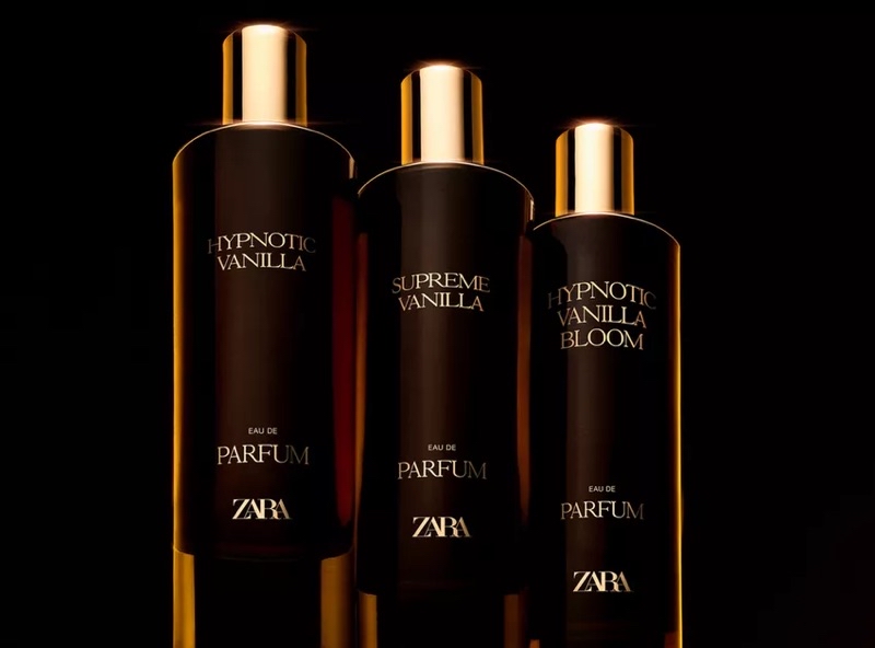 zara edp vanilla collection : sensual , hypnotic , supreme , dark ...