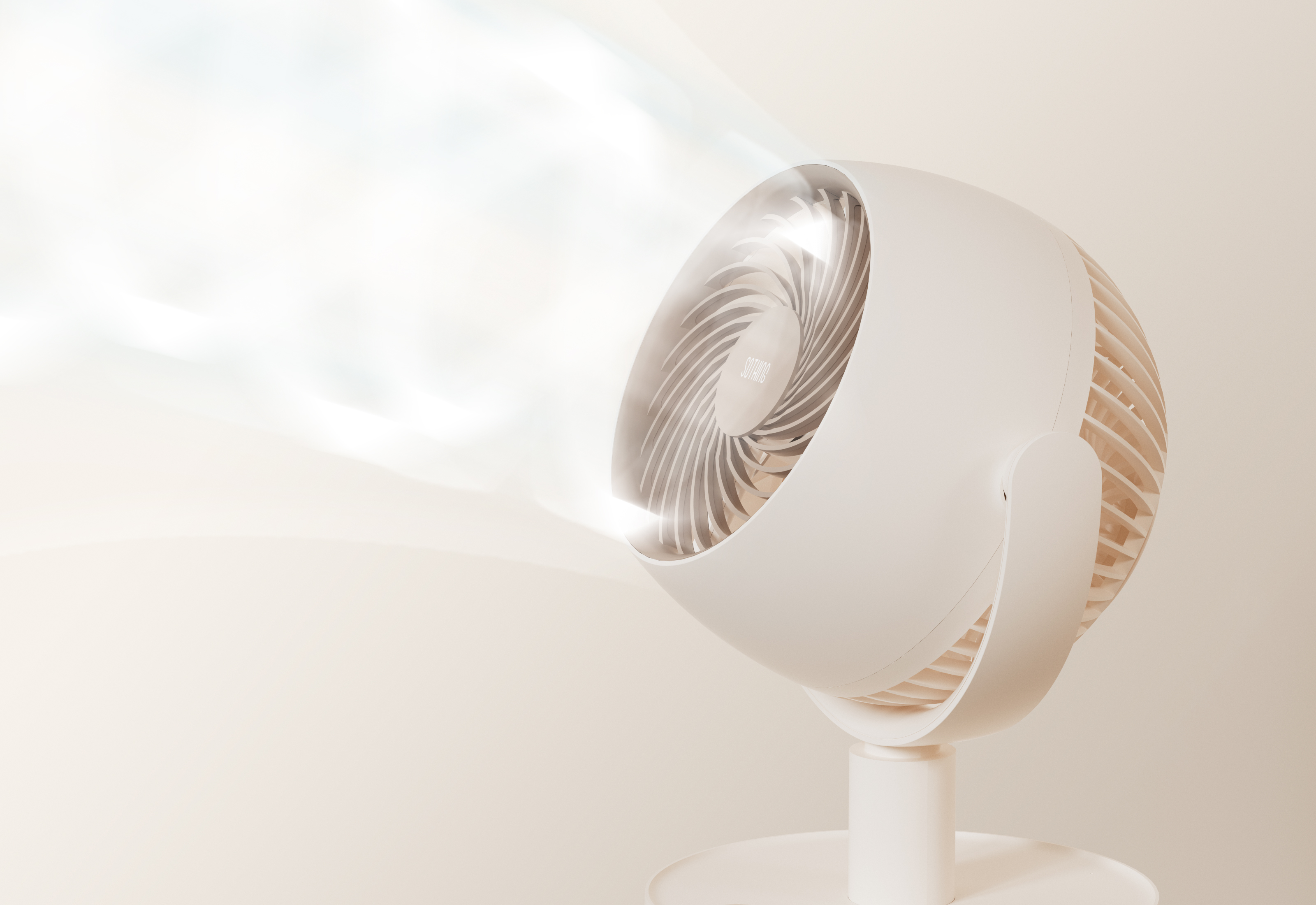 Sothing Desktop Fan Swirl พัดลมหมุนเวียนอากาศ แบบตั้งโต๊ะ ปรับแรงลมได้ ...