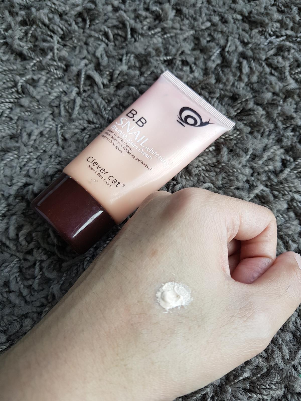 Clever Cat Snail B.B Snail รองพื้นบีบี ครีมหอยทาก vเนื้อเบาบาง แมทท์ ...