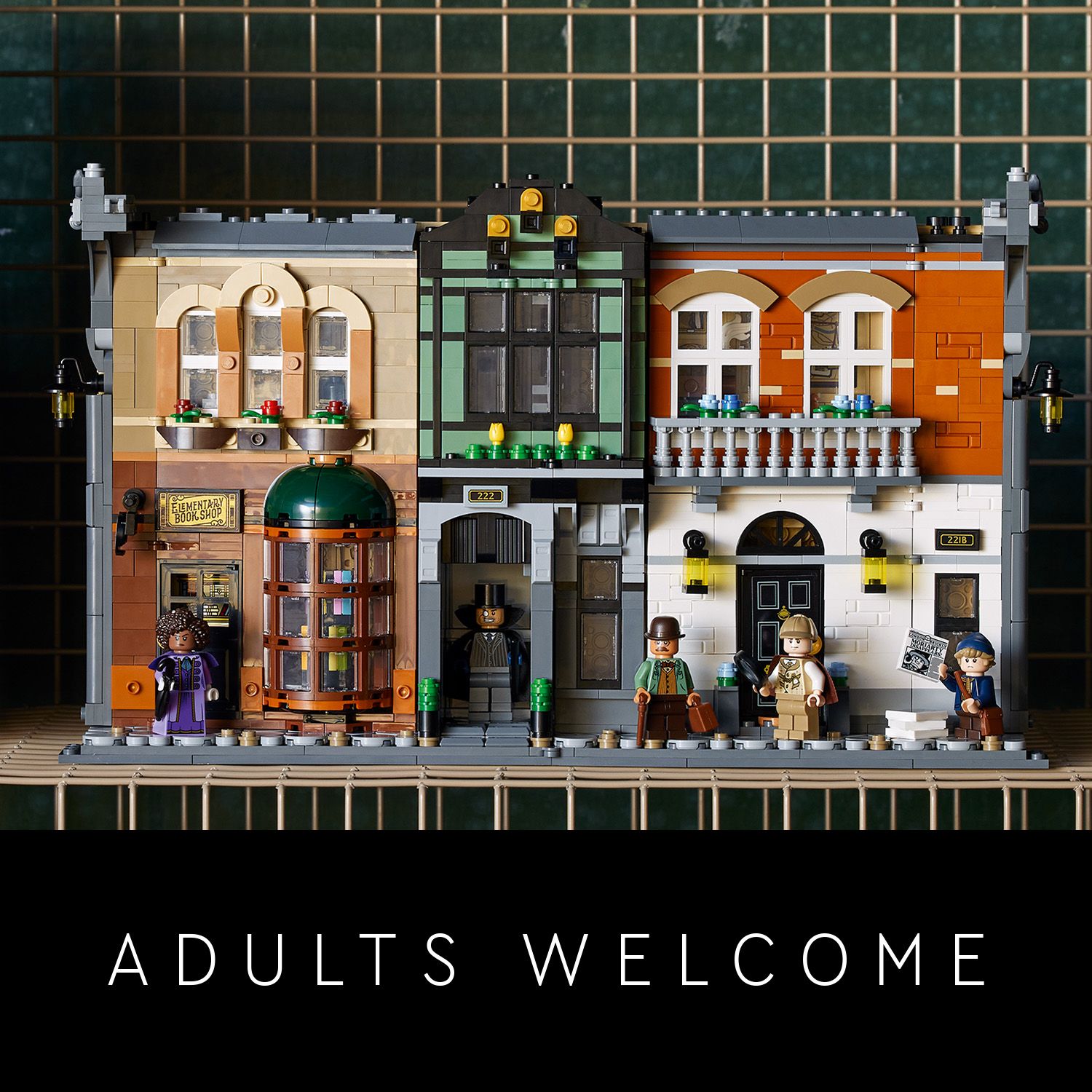 LEGO Icons 10351 Sherlock Holmes: Book Nook (1359 Pieces) | Shopee Thailand