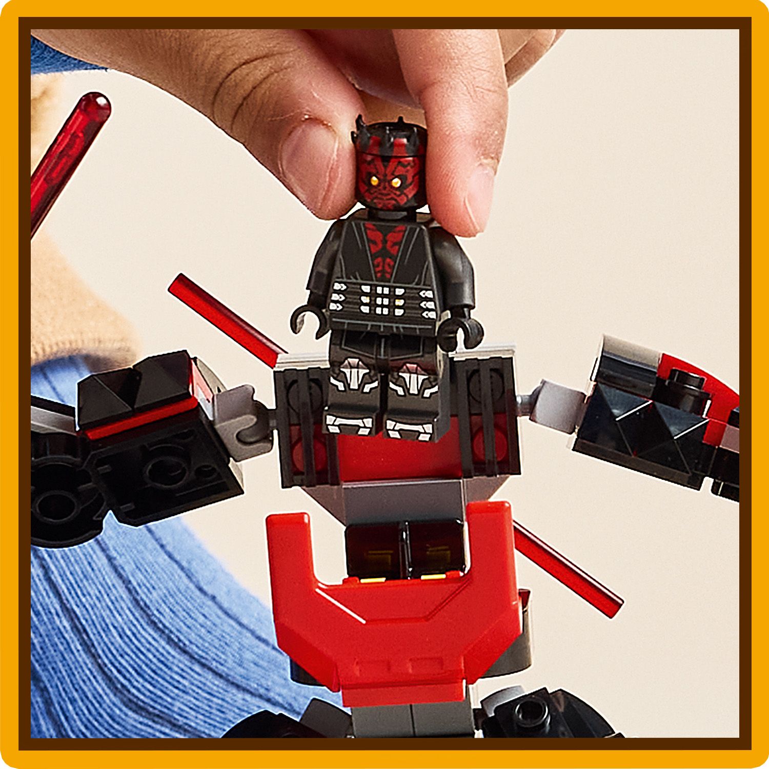 LEGO Star Wars 75411 Darth Maul Mech (143 Pieces) | Shopee Thailand