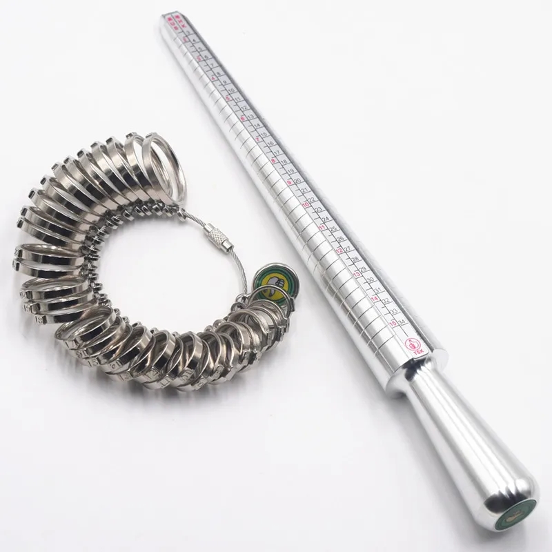ตอกขนาดแหวนเครื่องมือวัดเหล็ก CRAFT Shaping Mandrel รูปเครื่องประดับ ...
