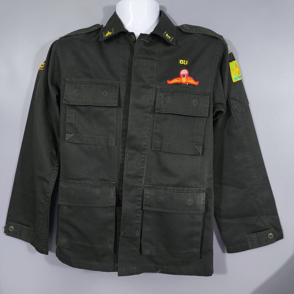 มือสอง เสื้อนักศึกษาวิชาทหาร รด. วิทยาลัยเทคนิคอุบลราชธานี อก 40 ...