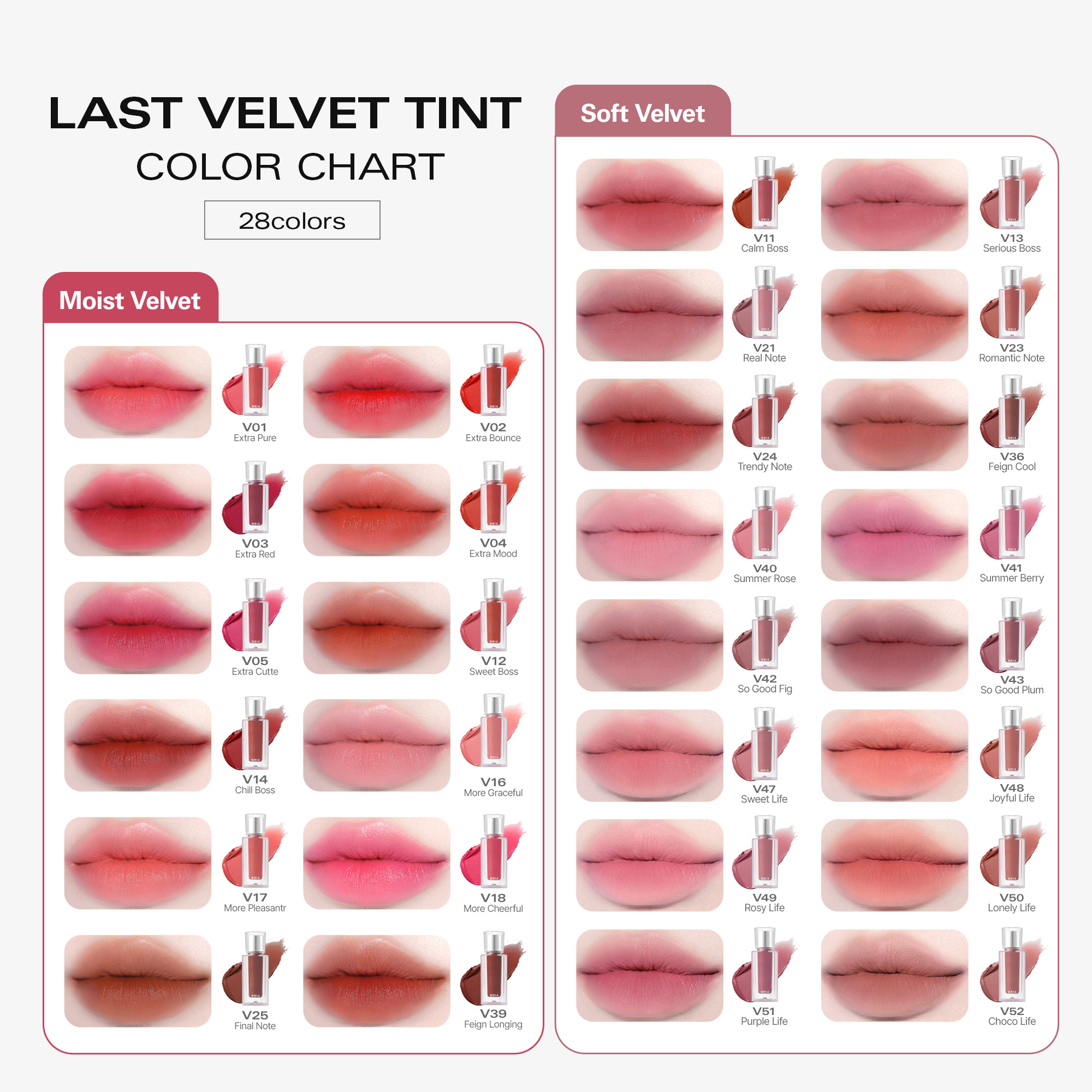 Bbia Last Velvet Tint (Renewal) #เปีย ลิปสติก, ลิปเวลเวจ | Shopee Thailand