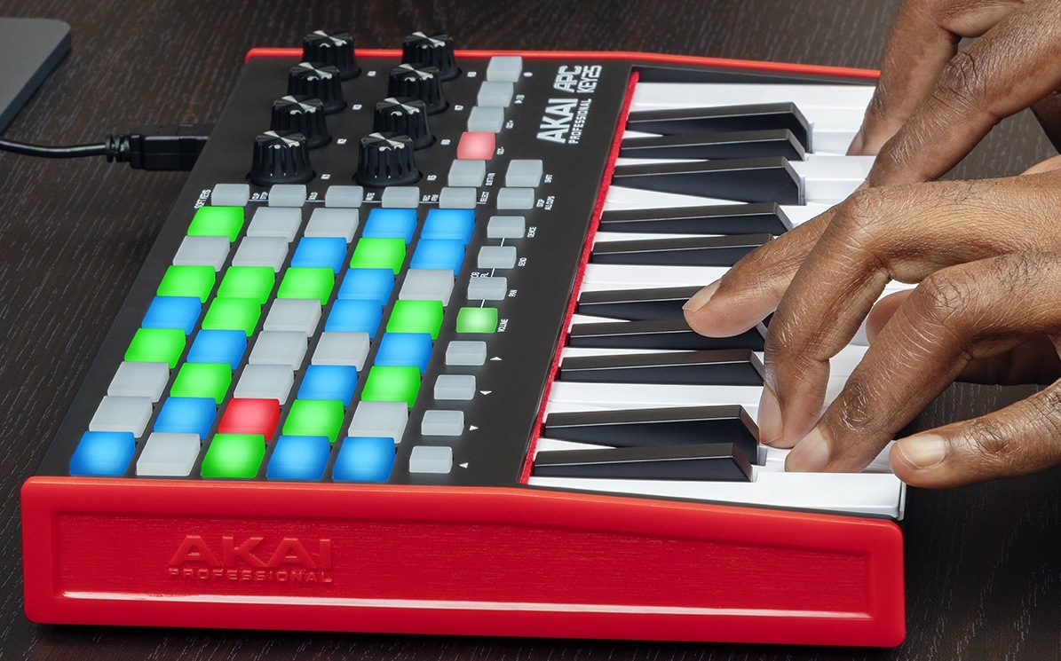 AKAI APC KEY 25 MK2 USB MIDI Keyboard Controller 25 keys (Proplugin) | Shopee Thailand