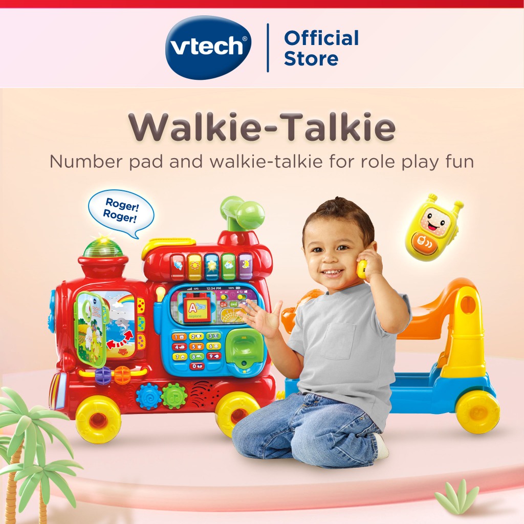 VTech 4 in 1 Ultimate Alphabet Train Ride-on Toys Learning kids toy 1 2 ...