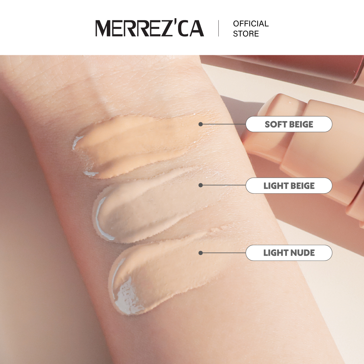 Merrezca Skin up liquid foundation รองพื้นสูตรน้ำ เนื้อแมตกลบมิดทุก ...