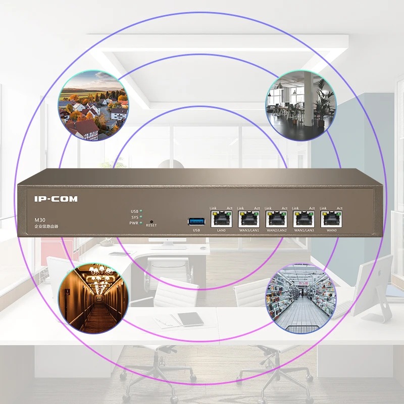 IP-COM M30 Enterprise Router เร้าเตอร์ | Shopee Thailand