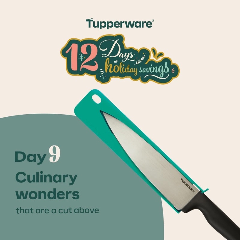 Tupperware รุ่น มีดสแตนเลส tupperware A-Series Chef Knife ฉบับมือเชฟ ...