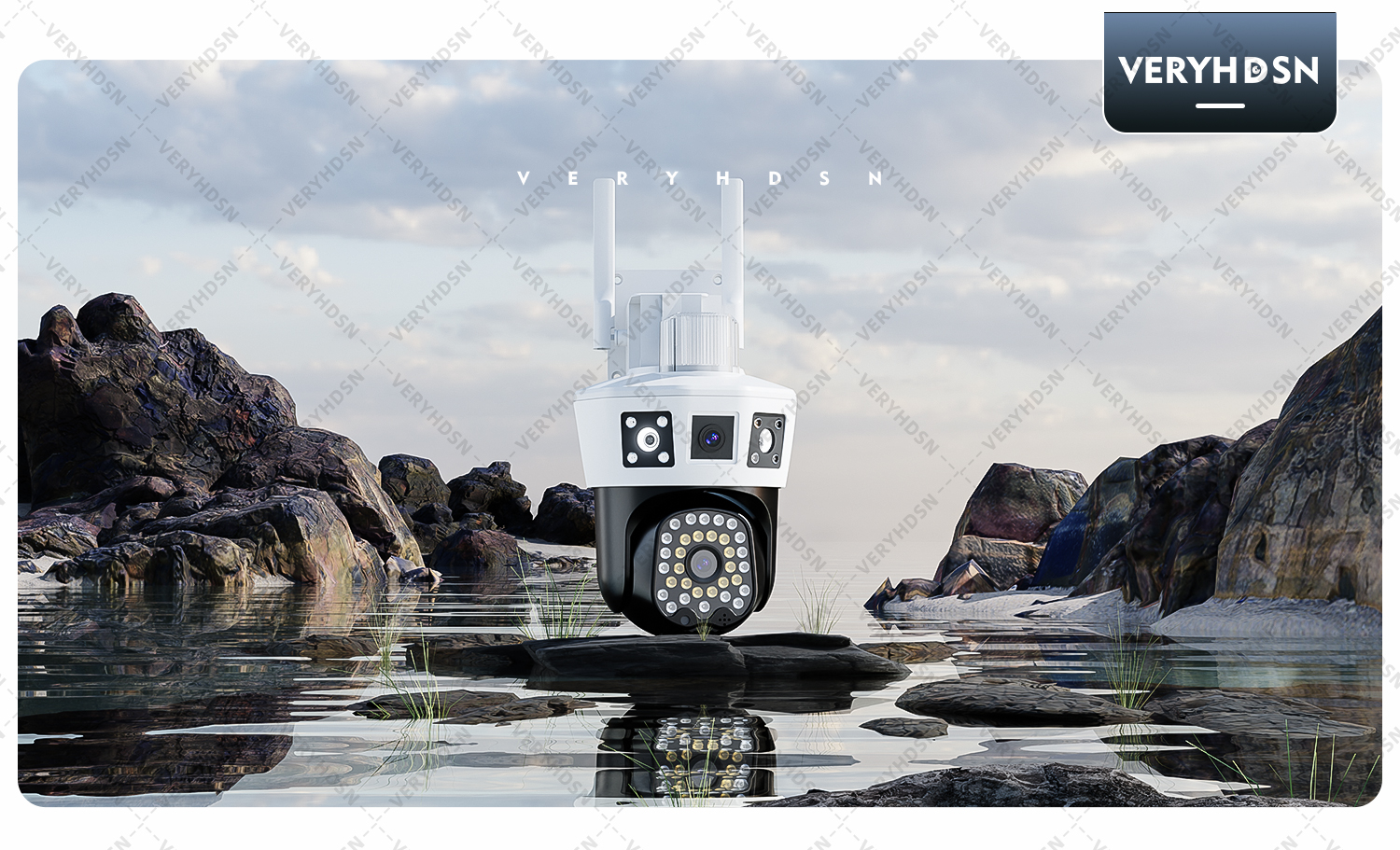 กล้องวงจรปิด ไร้สาย 4K HD ip cctv sim 4g camera wifi ขยาย ซูมได้ 35 ...