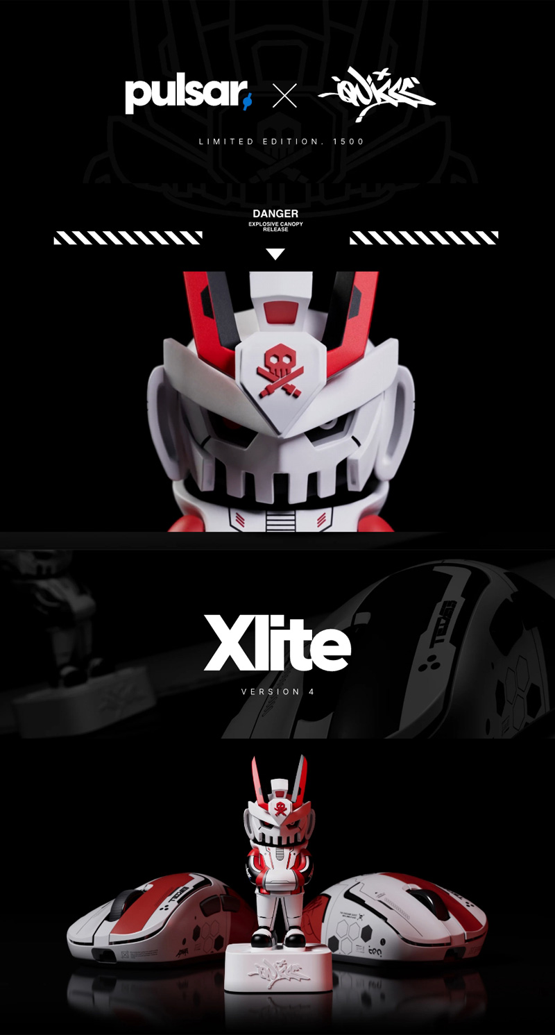 เมาส์ [MOUSE] Pulsar Xlite V4 - Quiccs Edition | Shopee Thailand