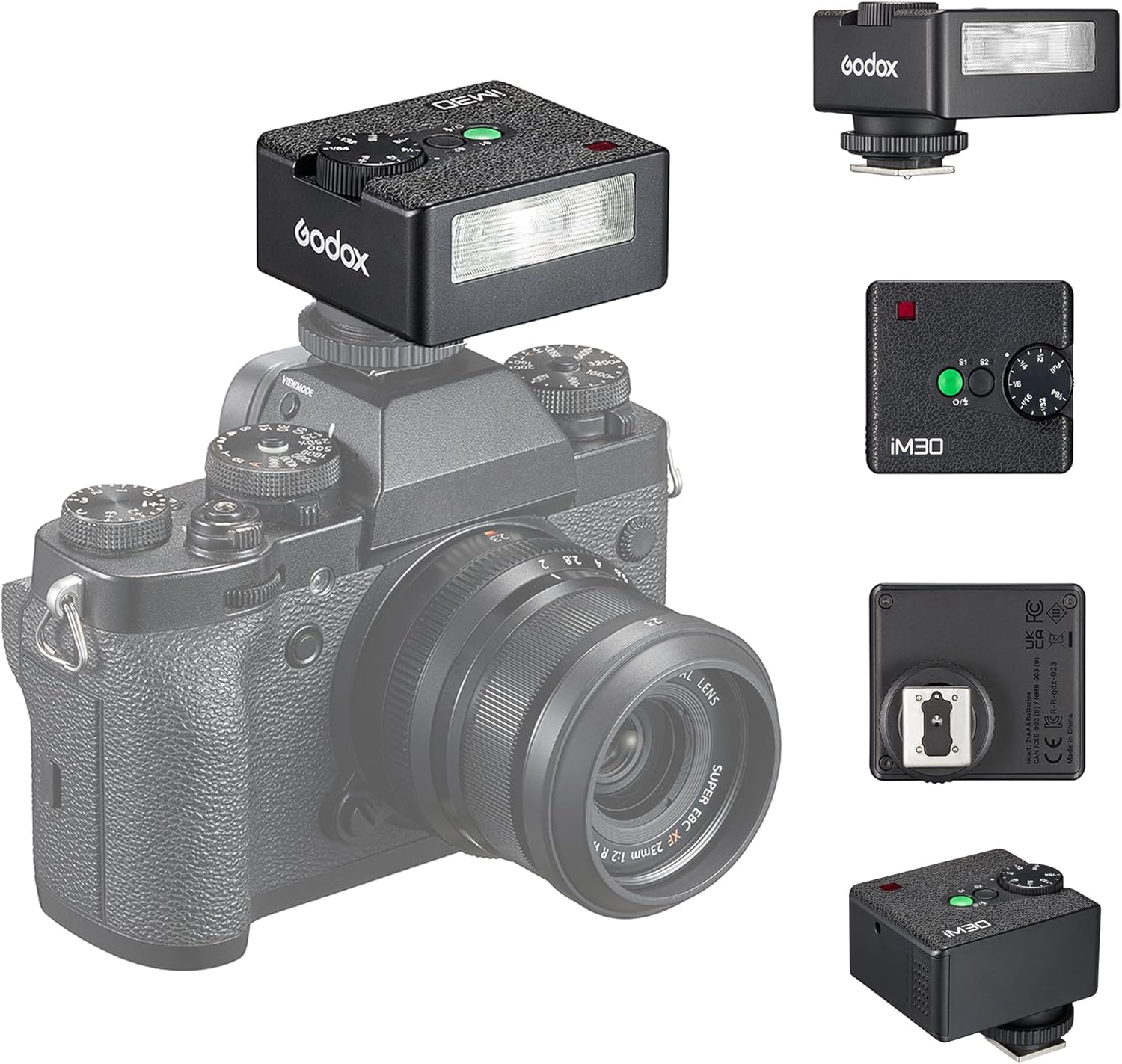 Godox Flash iM30 / iM20 Mini Flash ระบบ แมนนวล แฟลชเล็กกระทัดรัด พกพา ...