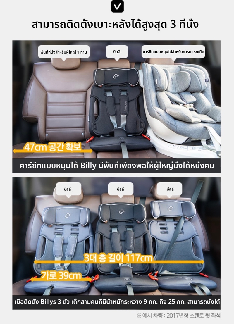 [Soonsung] 💕พร้อมส่ง💕 (ฟรีกระเป๋า) Billy / Billy Pro Portable Carseat ...