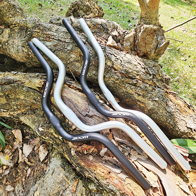 ZOOM Riser Handlebar แฮนด์จักรยาน แฮนด์ยก 80mm 100mm ขนาด 25.4mm ยาว ...