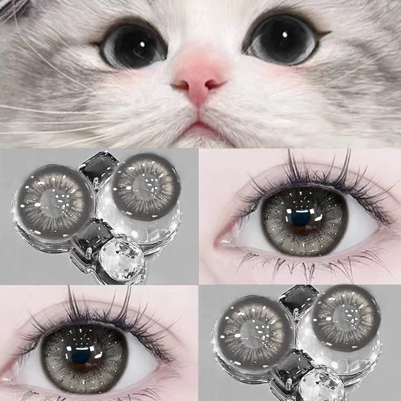 Midroo🍭[0°-800°]🌷[ซื้อครบ฿60 แถม 2 gift ]คอนแทคเลนส์ขายดี รุ่น Thai Tea ...