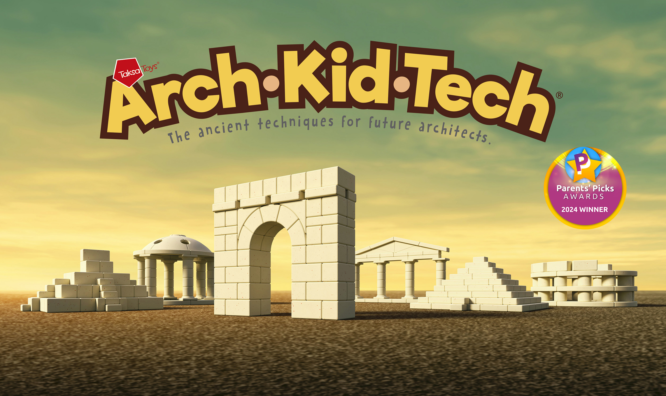 TaksaToys Arch-Kid-Tech Greek Dome | Shopee Thailand