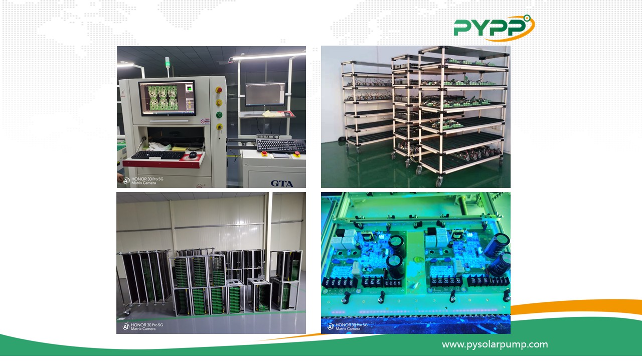 ปั๊มซับเมอร์สโซลาร์เซลล์ PYPP รุ่น A/D 3SPW1-11P (88m-3.6m3/h-440Voc ...