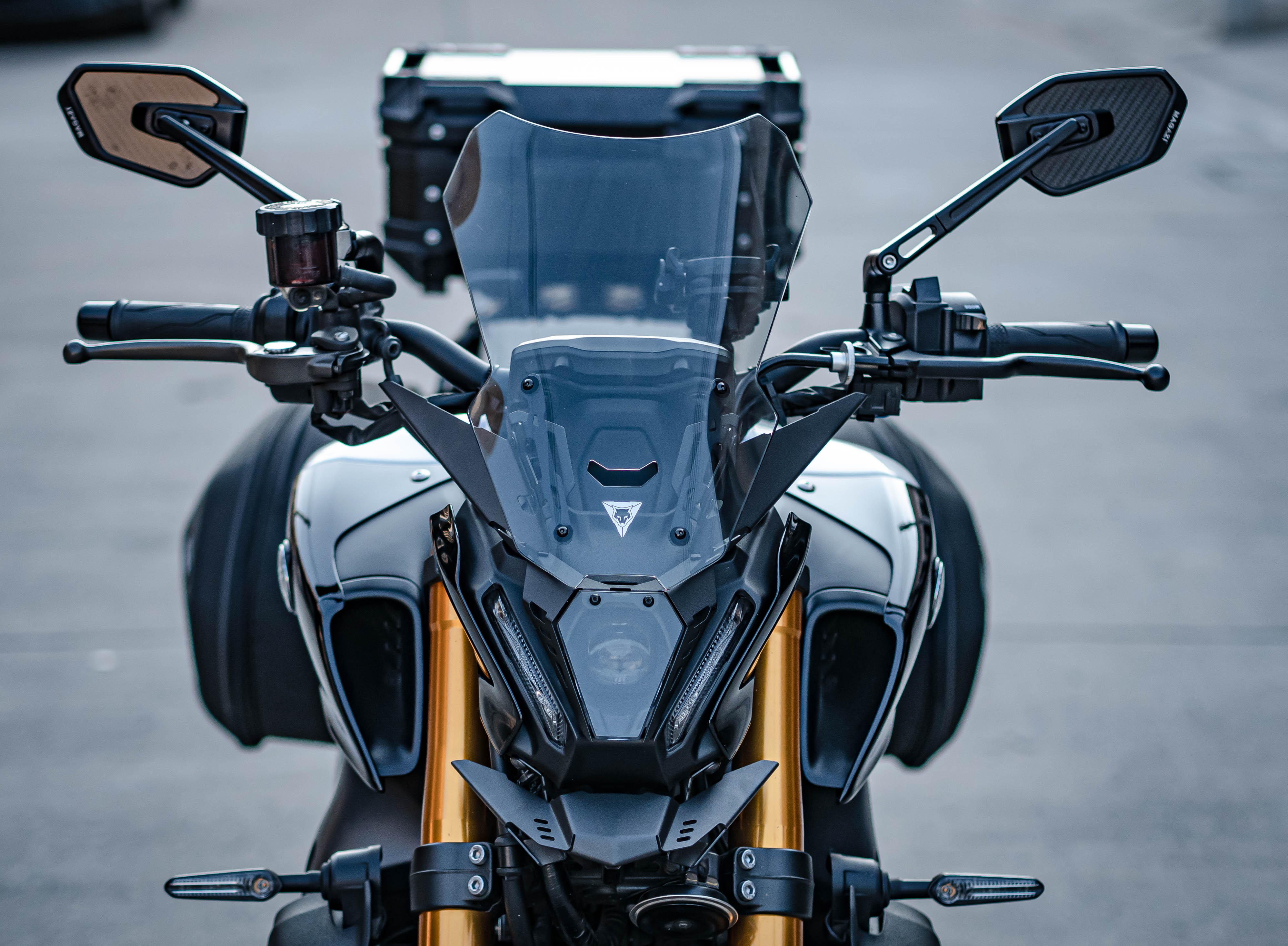 ชิลรุ่นพิเศษ Were Wolf Model G-03SP สำหรับ MT-09 Gen3 2021-2023 | Shopee Thailand