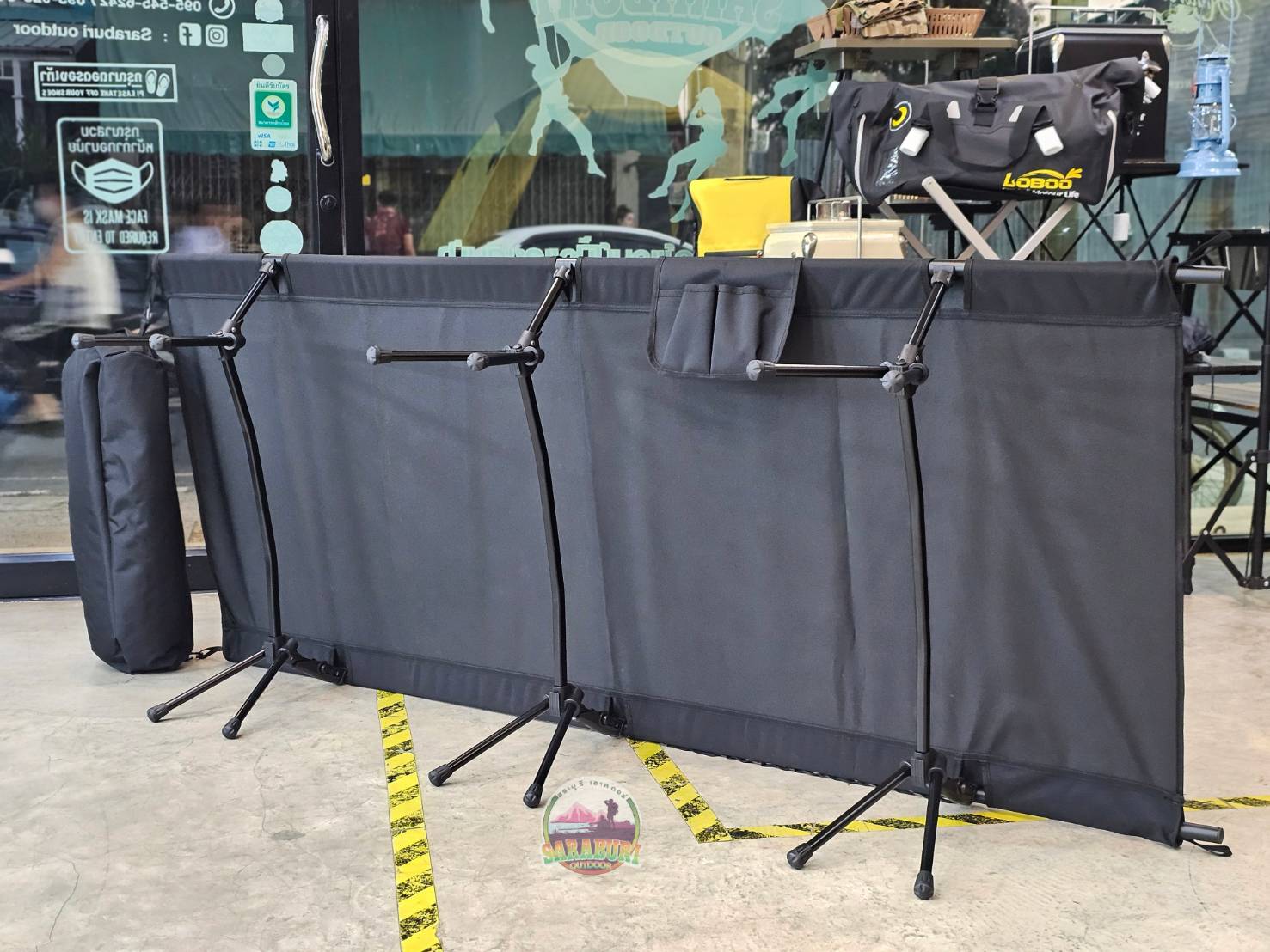 เตียงสนาม K2 SLUMBER COT 80 เตียงสนามแคมป์ปิ้ง เตียงสนามพับได้ น้ำหนักเบา รับน้ำหนัก 120 KG ...