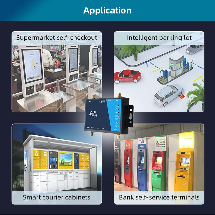 4G Wifi Router 300Mbps Industrial WiFi 4 Detachable Antennas SMA Port ...
