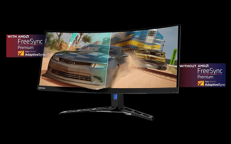 MONITOR (จอมอนิเตอร์) LENOVO LEGION R34W-30 - 34 INCH VA 2K 180Hz AMD ...