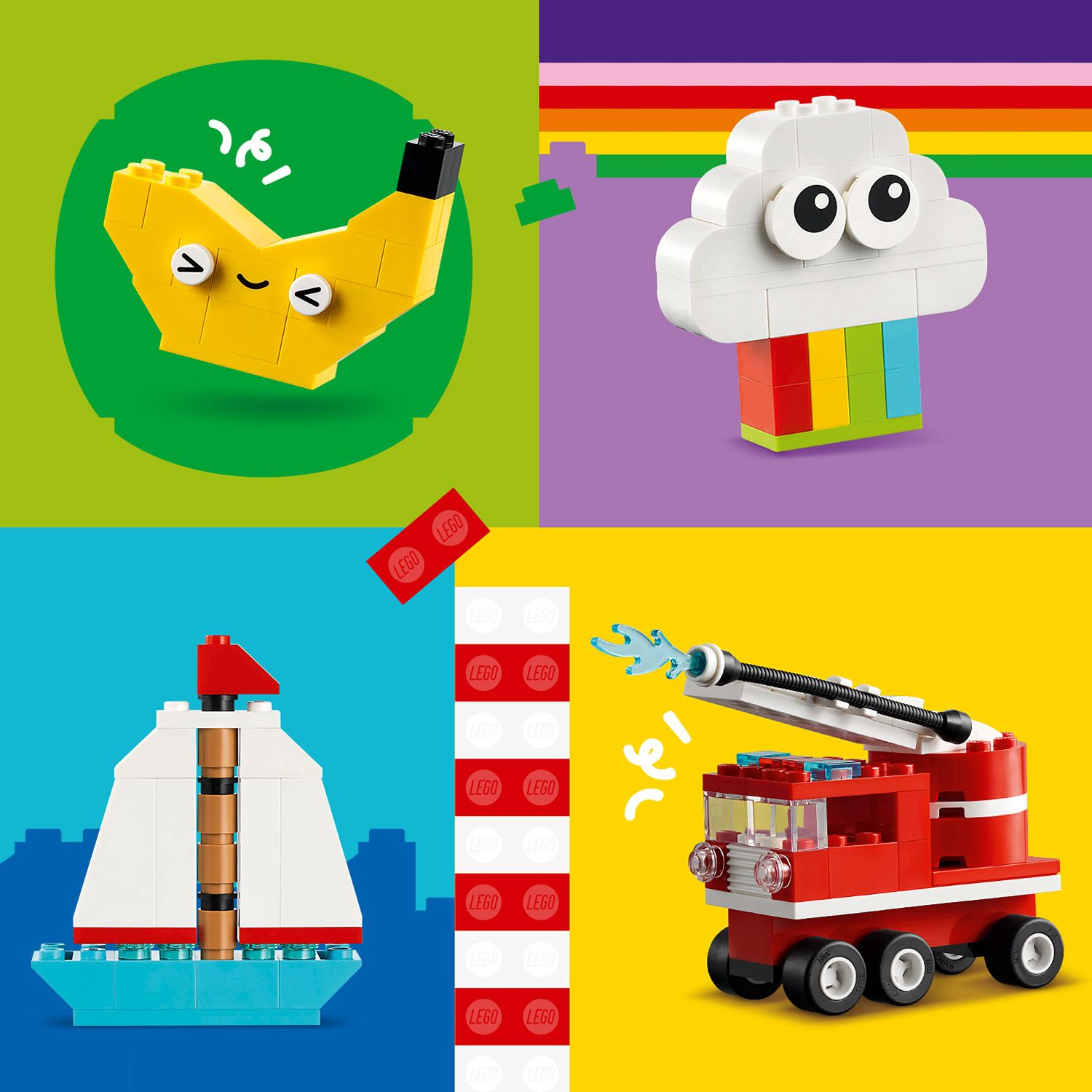 LEGO Classic 11044 Creative Build-and-Play Box (750 Pieces) | Shopee ...