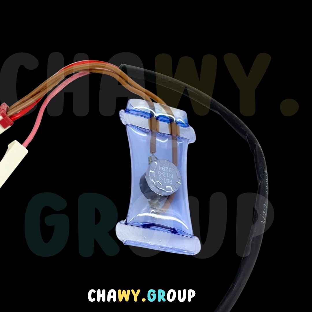 ไบเมนทอลตู้เย็น ซัมซุง Samsung ตัวควบคุมละลาย+ฟิวส์ สายชมพูดำ แจ็คขาว ...