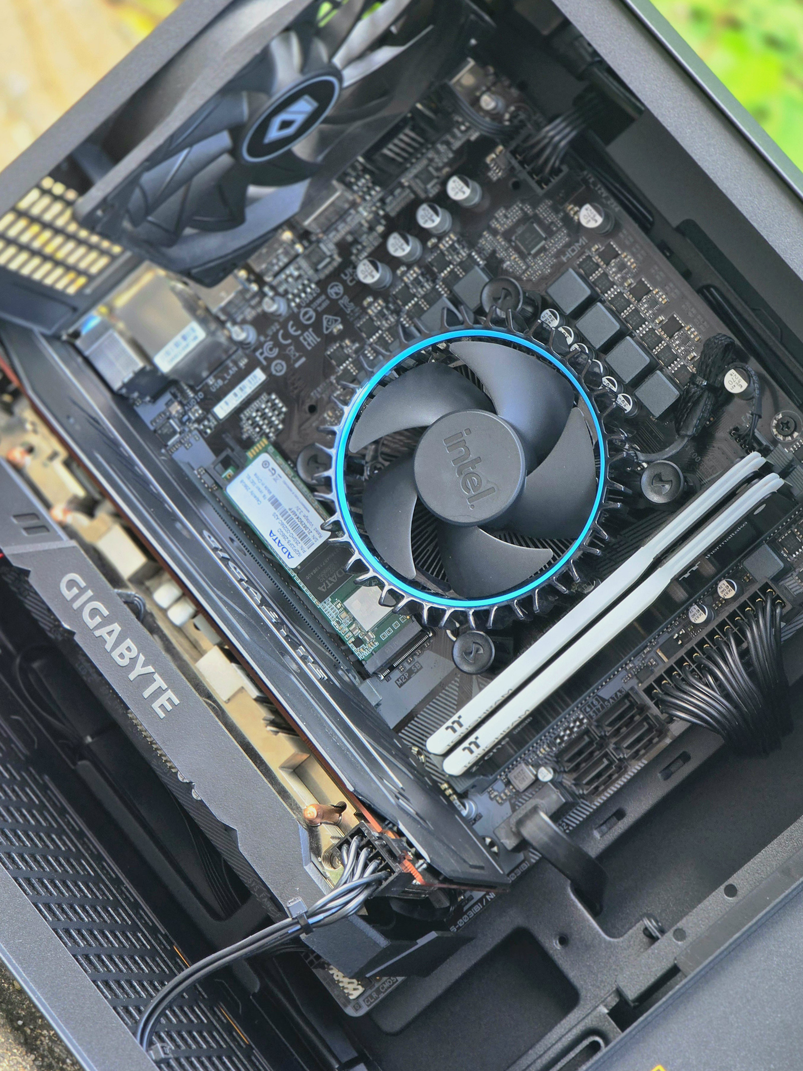 Computer Intel Core i3 12100F Ram 16GB DDR4 M.2 256GB RX5500XT 8GB มือ ...