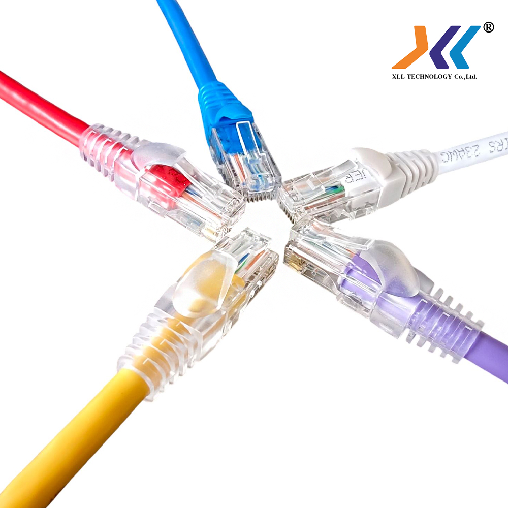 XLL สายLAN CAT6 Indoor Cable สายสำเร็จรูป สายสั้น สำหรับ ห้องคอม ศูนย์ ...
