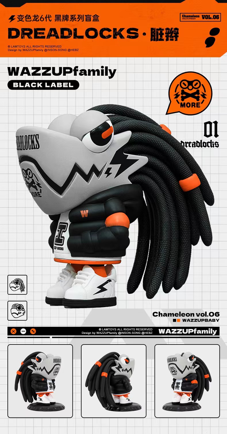 🍉🍉ใช้โค้ด25฿🍉🍉 Chameleon wazzup baby งานแท้💯 กล่องสุ่ม กล่องจุ่ม โมเดล ...