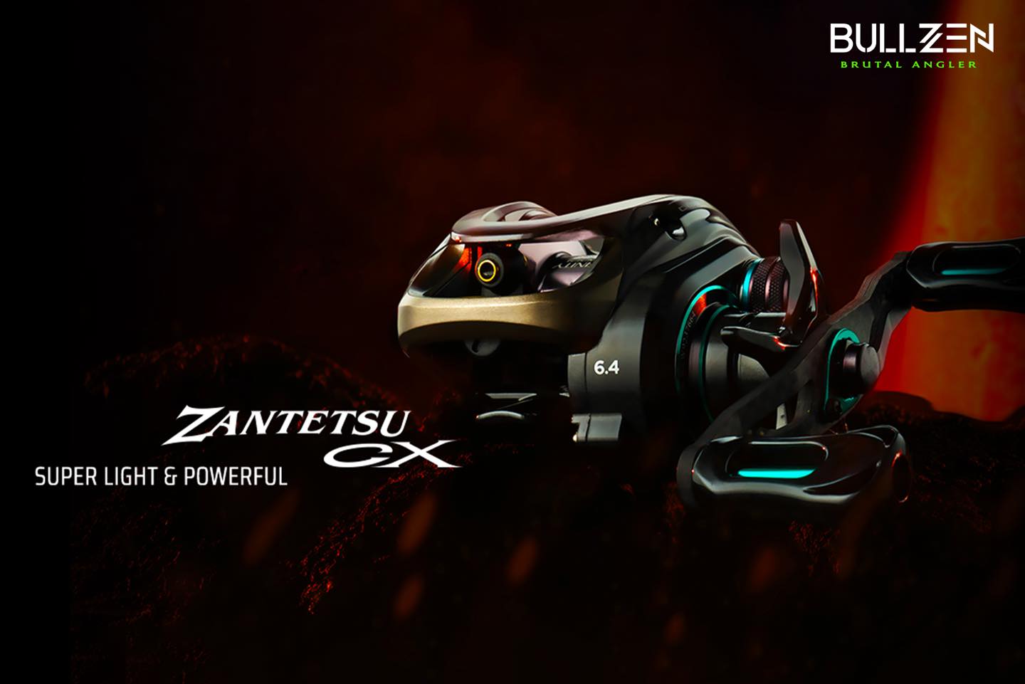 Bullzen Zantetsu CX รอกหยดน้ำจาก Bullzen ลูกปืน 8ตลับ น้ำหนักเบา ...