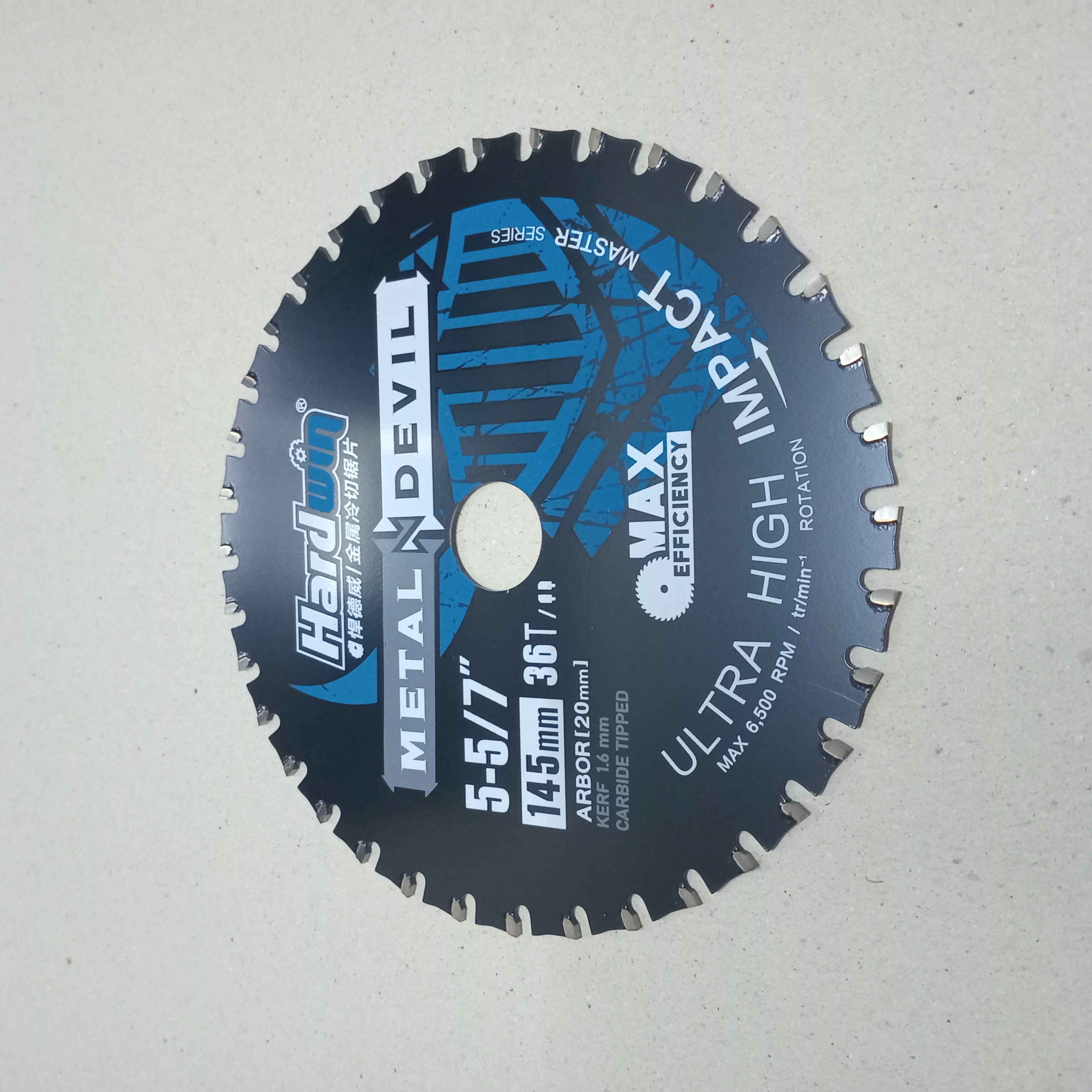 ใบเลื่อยตัดเหล็ก Metal Devil Hardwin ใบเลื่อยวงเดือน Cricular Saw Blade for Metal | Shopee Thailand