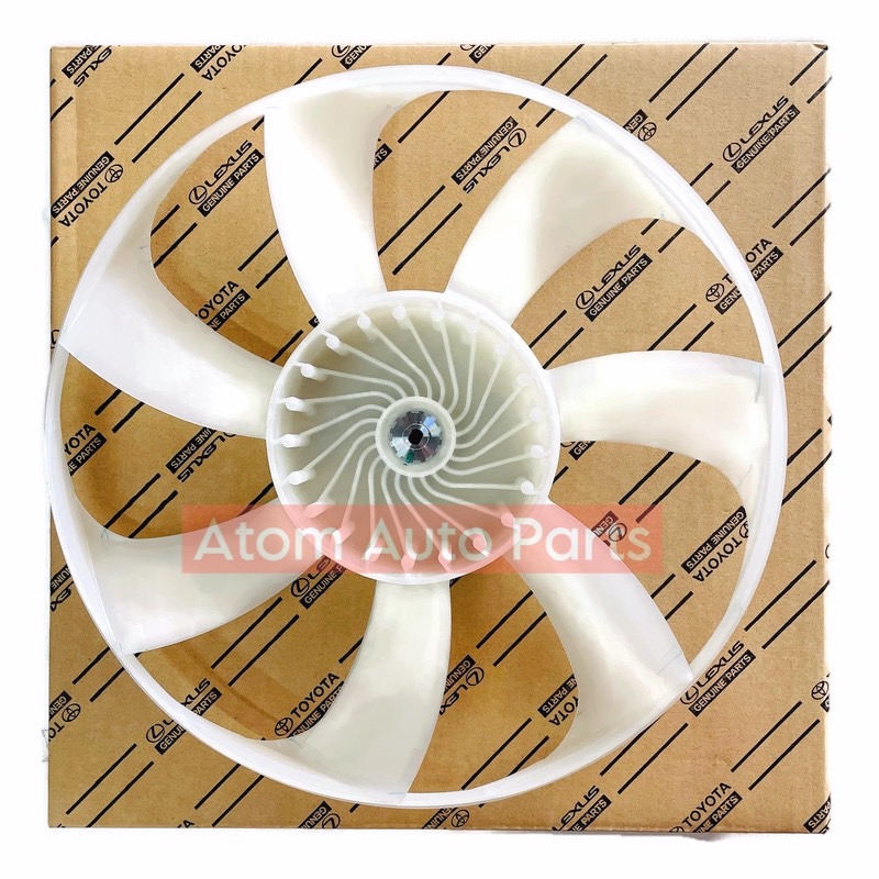 แท้ศูนย์ ใบพัดลมหม้อน้ำ VIOS , YARIS 2013 - 2019 (1NR,2NR,3NR รุ่น 7 ...