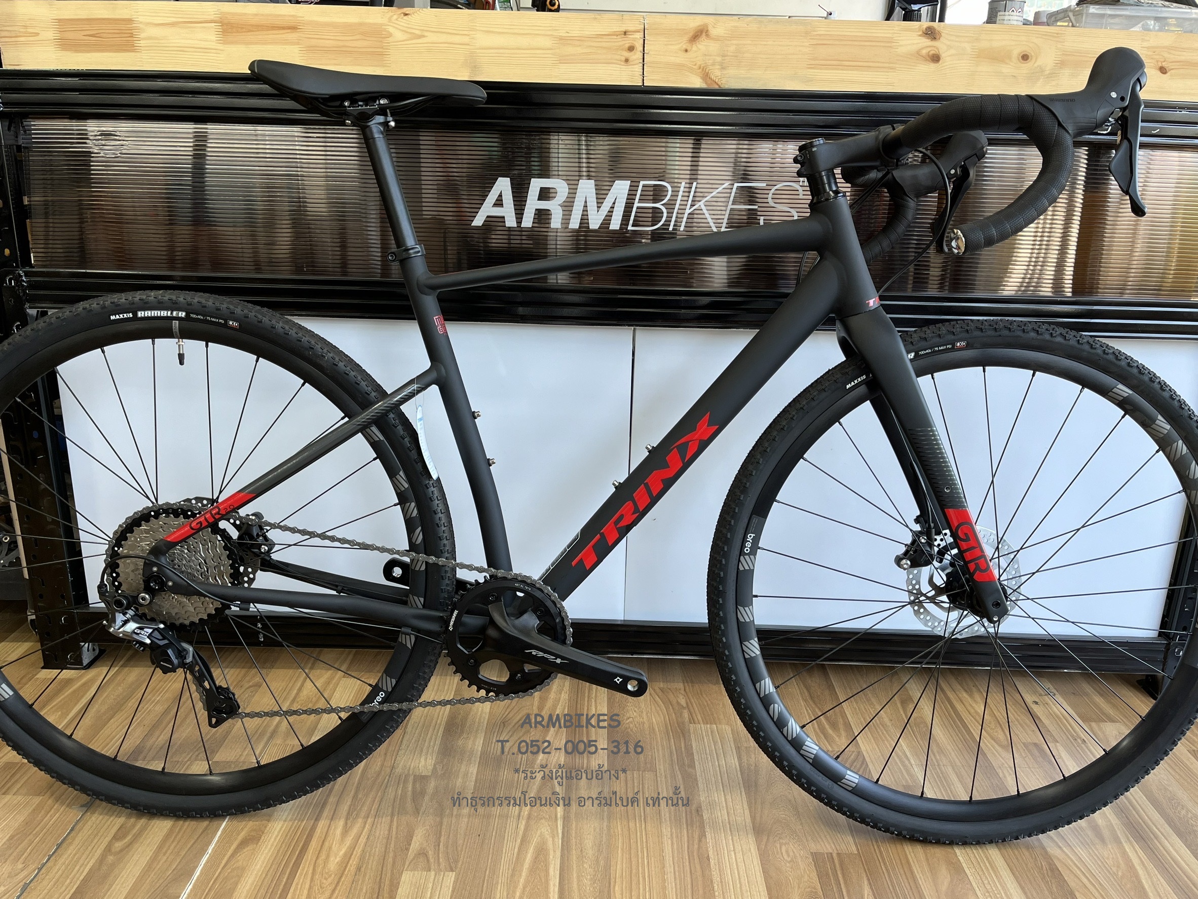 New TRINX GTR 2.0 จักรยาน Gravel bike Shimano GRX 11sp เฟรมอลูมิเนียม ตะเกียบคาร์บอน | Shopee ...