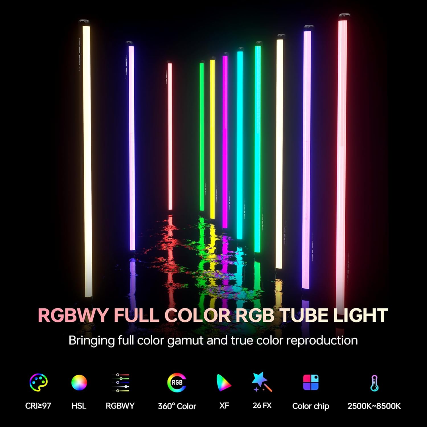 Viltrox K90 Light Stick Dual RGB Lights [2 แท่ง/Set] ประกันศูนย์ ไฟแท่ง RGB LED VILTROX K90 2 ...