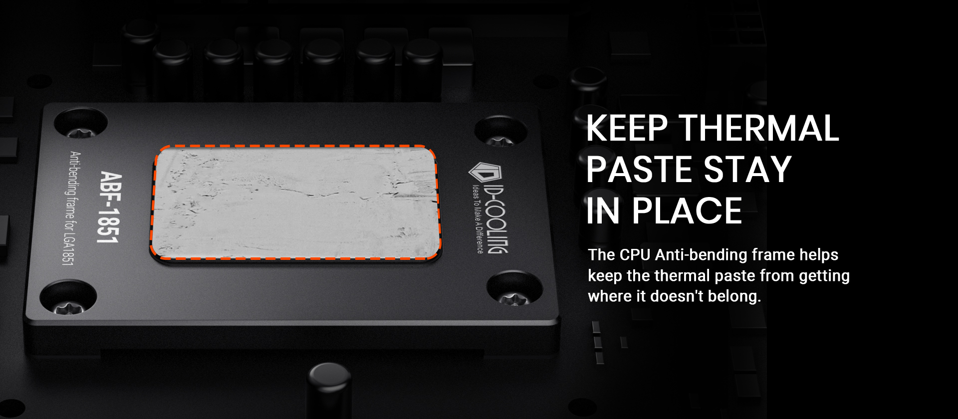 ID-Cooling ABF-1851 CPU bracket Anti-bending frame mounting kit | Shopee Thailand