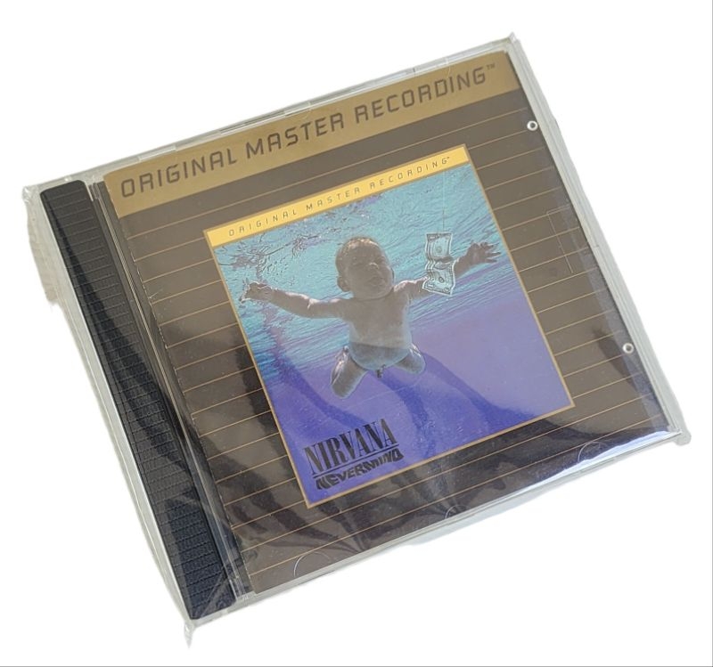 ซีดี เนวานาร์ CD Nirvana อัลบั้ม Nevermind แผ่น MFSL Original Master ...