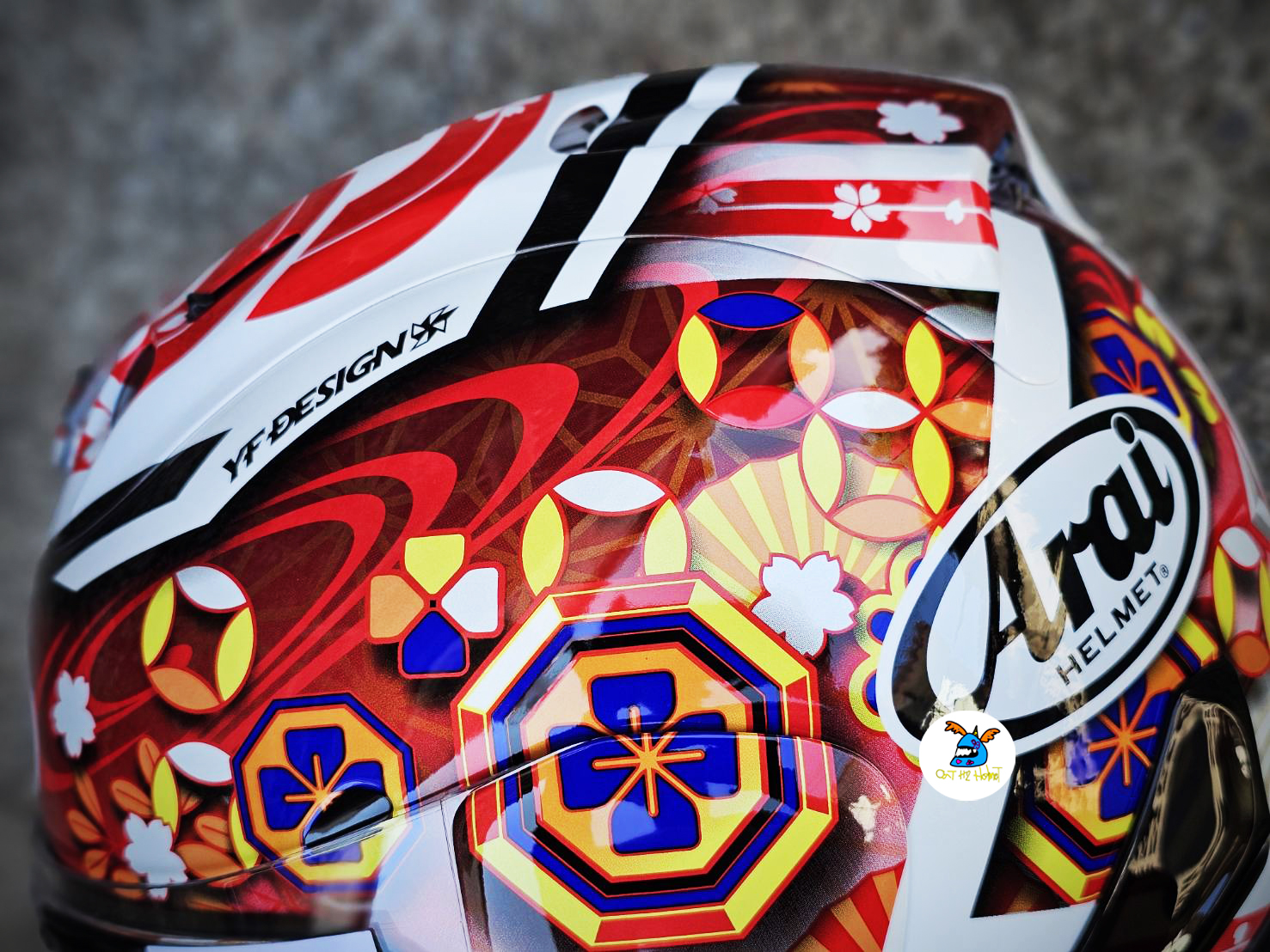 หมวกกันน็อคเต็มใบ ARAI RX-7X NAKAGAMI GP3 🐞🌸 ของแท้100% จาก ผู้ผลิตJapan | Shopee Thailand