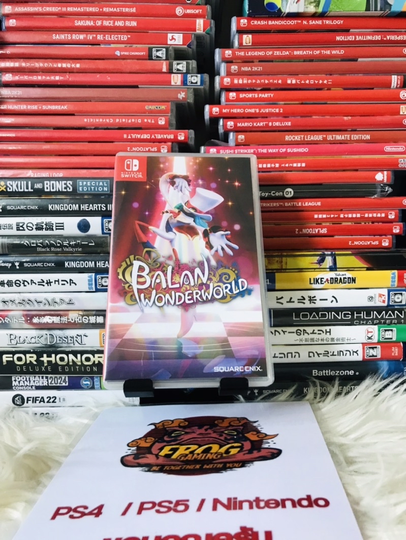 แผ่นเกม Nintendo switch Balan wonderworld/family trainer/fate extcella ...