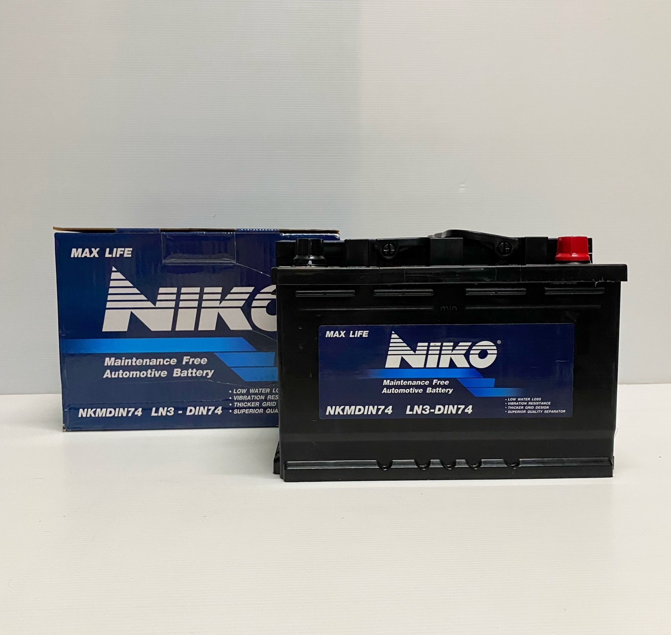 NIKO LN3 DIN74 high energy : TOYOTA REVO, FORTUNER, D-MAX 2019, FORD ...