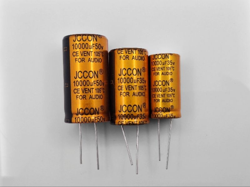 คาปาซิเตอร์โมแอมป์35v10,000uf JCCON ขนาด 18x35mmและขนาด22x40mmและ50v10000uf(ราคาต่อ1ชิ้น ...