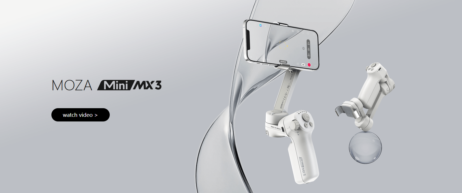 ไม้กันสั่นมือถือ MOZA Mini MX3 Gimbal กันสั่น 3 แกน แยกส่วนควบคุม (รับ ...