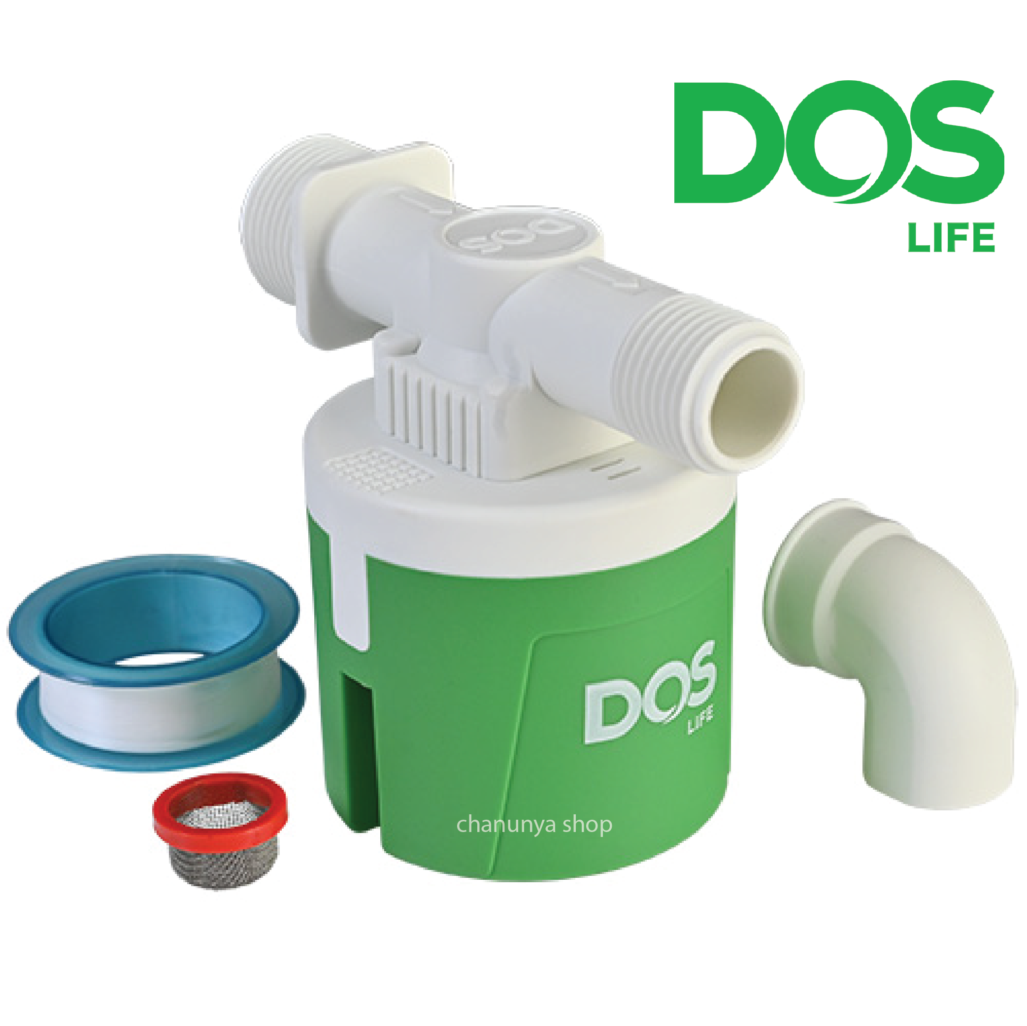 ลูกลอยDOS PACTO ลูกลอยตัดน้ำอัตโนมัติDos ขนาด1นิ้วและ 3/4" ใช้ได้กับถังทุกรุ่น ไม่เป็นสนิม ...