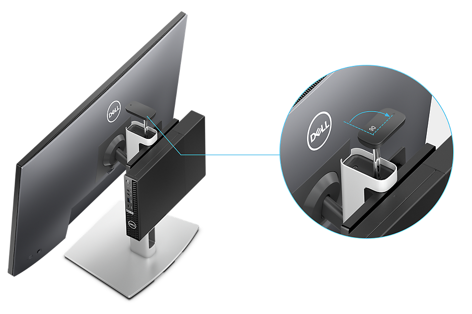 ขาตั้ง Dell MFS22 สำหรับ OptiPlex Micro | Dell Micro All-in-One Stand ...