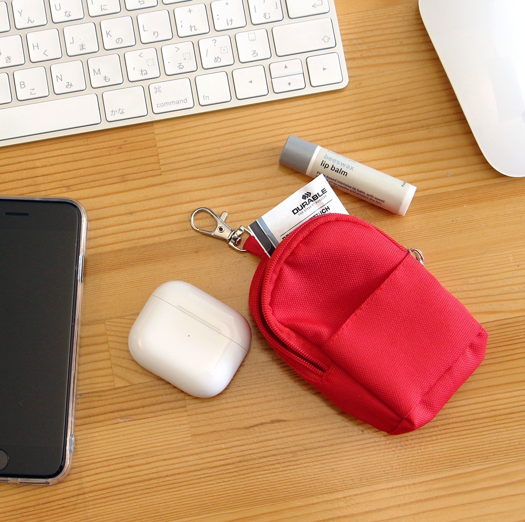 Kikkerland Earbuds Totebag/Backpack พวงกุญแจใส่แอร์พอร์ต เคสแอร์พอร์ต ...