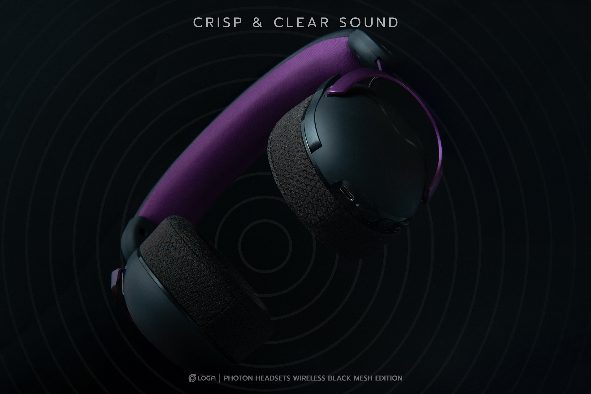 LOGA PHOTON WIRELESS HEADSETS : MESH EDITION | Shopee Thailand