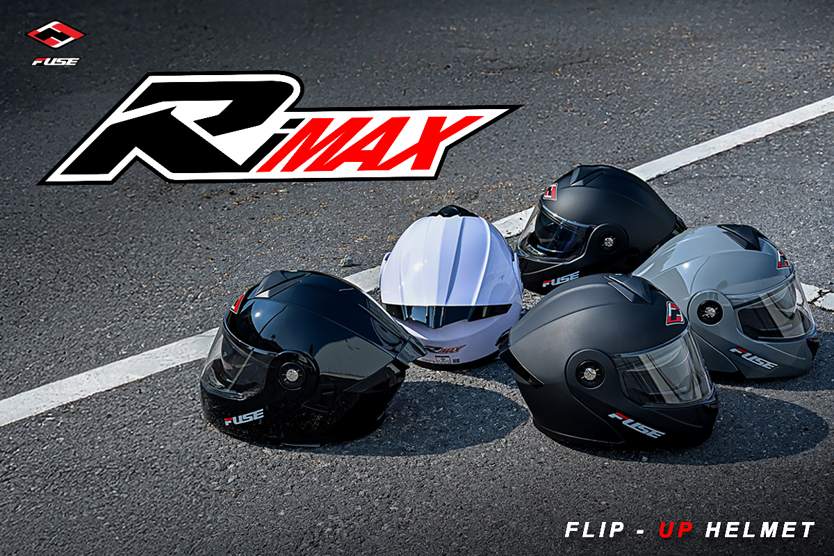 หมวกกันน็อค Fuse Rimax เปิดคางได้ มีแว่นกันแดดในตัว น้ำหนักเบา | Shopee ...