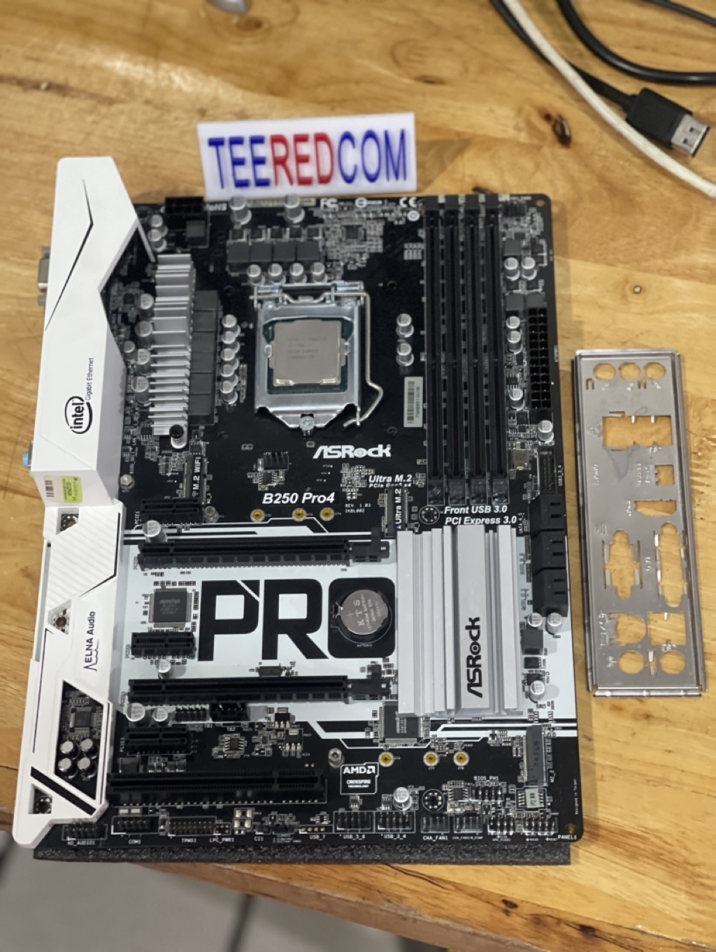 ชุด Mb Asrock B250 Pro4 + Cpu intel i7 7700 เเถมซิ้งค์เดิมintel | Shopee Thailand